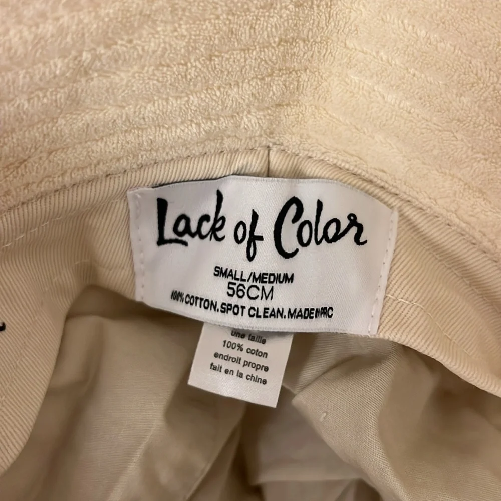 Lack Of Color | Accessories | Lack Of Color Wave Bucket Hat In Beige ...